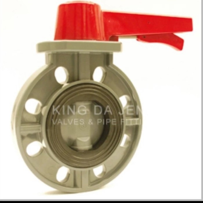 Jual Butterfly valve 4" inch KDJ Butterfly valve pvc 4 inch | Shopee ...