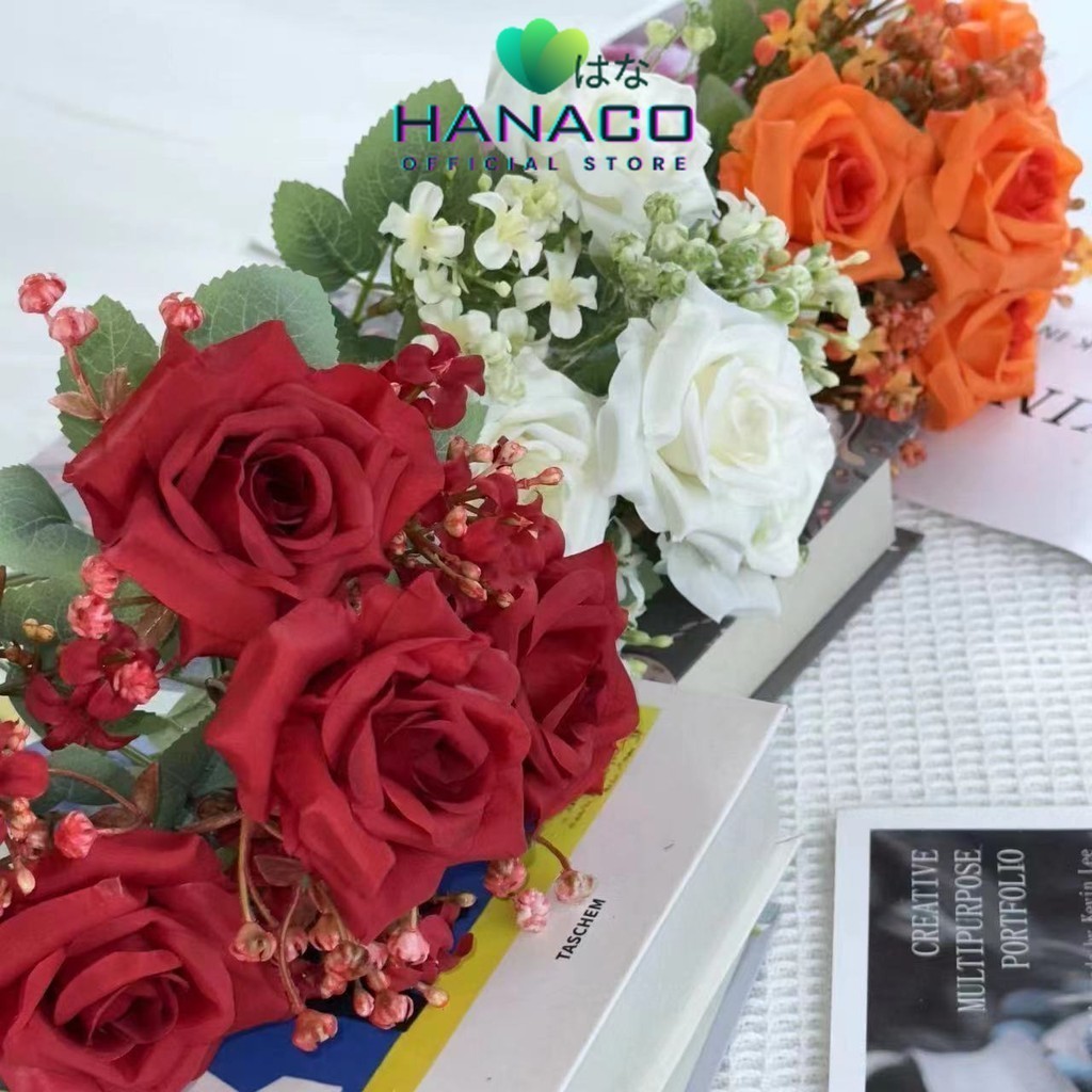 Jual HANACO - Bouquet bunga BKT 769 ATHENA Mawar Artifisial Dekorasi ...