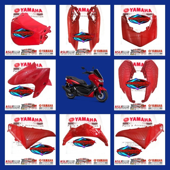 Jual Paket Full Set Body Halus All New Nmax 155 Connected 2023 Merah ...