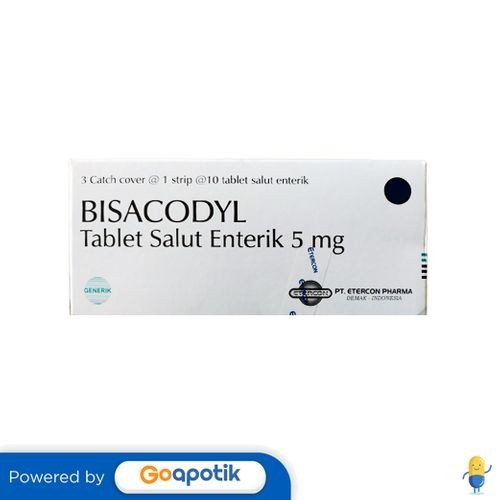 Jual Bisacodyl Etercon 5 Mg Box 30 Tablet | Shopee Indonesia