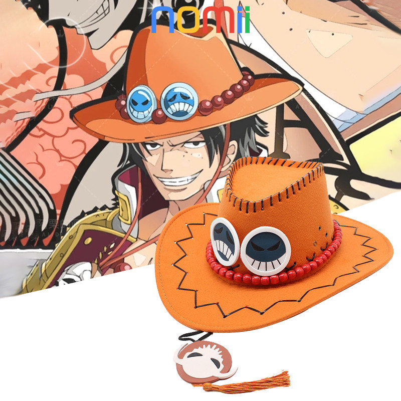 Jual One Piece Topi / One Piece Cosplay / Ace / Topi Portgass D Ace ...