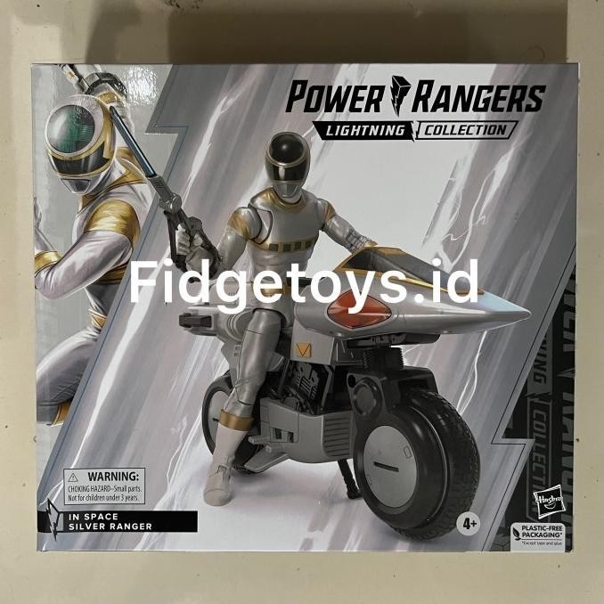 Jual Hasbro Power Rangers Lightning Collection In Space Silver Ranger ...