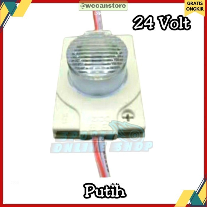 Jual Lampu Led 1 Mata Besar 24 Volt 1,5W - Putih | Shopee Indonesia
