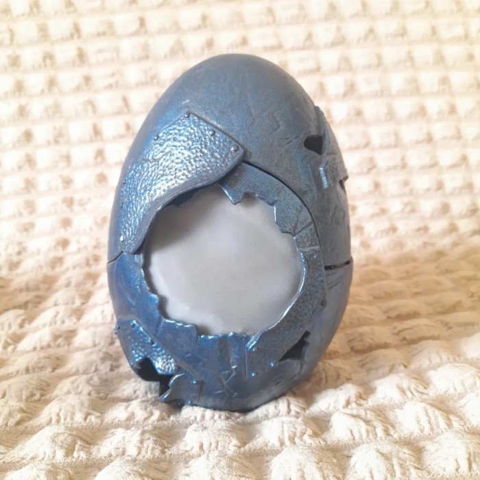 Jual YG99 Dragon Egg Blue - Mega Bloks Mainan Anak Telur Naga Figure ...