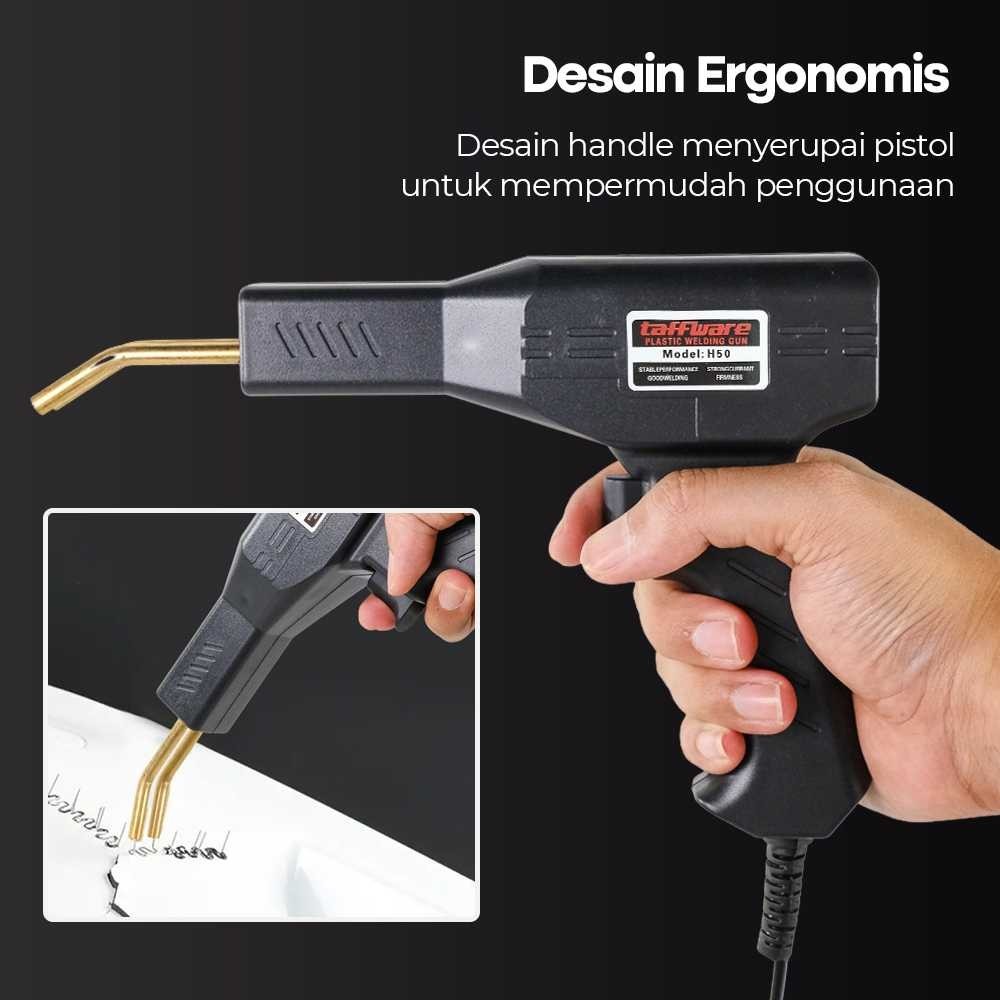 Jual Peralatan las plastik jahitan panas 50W, alat garasi, set ...