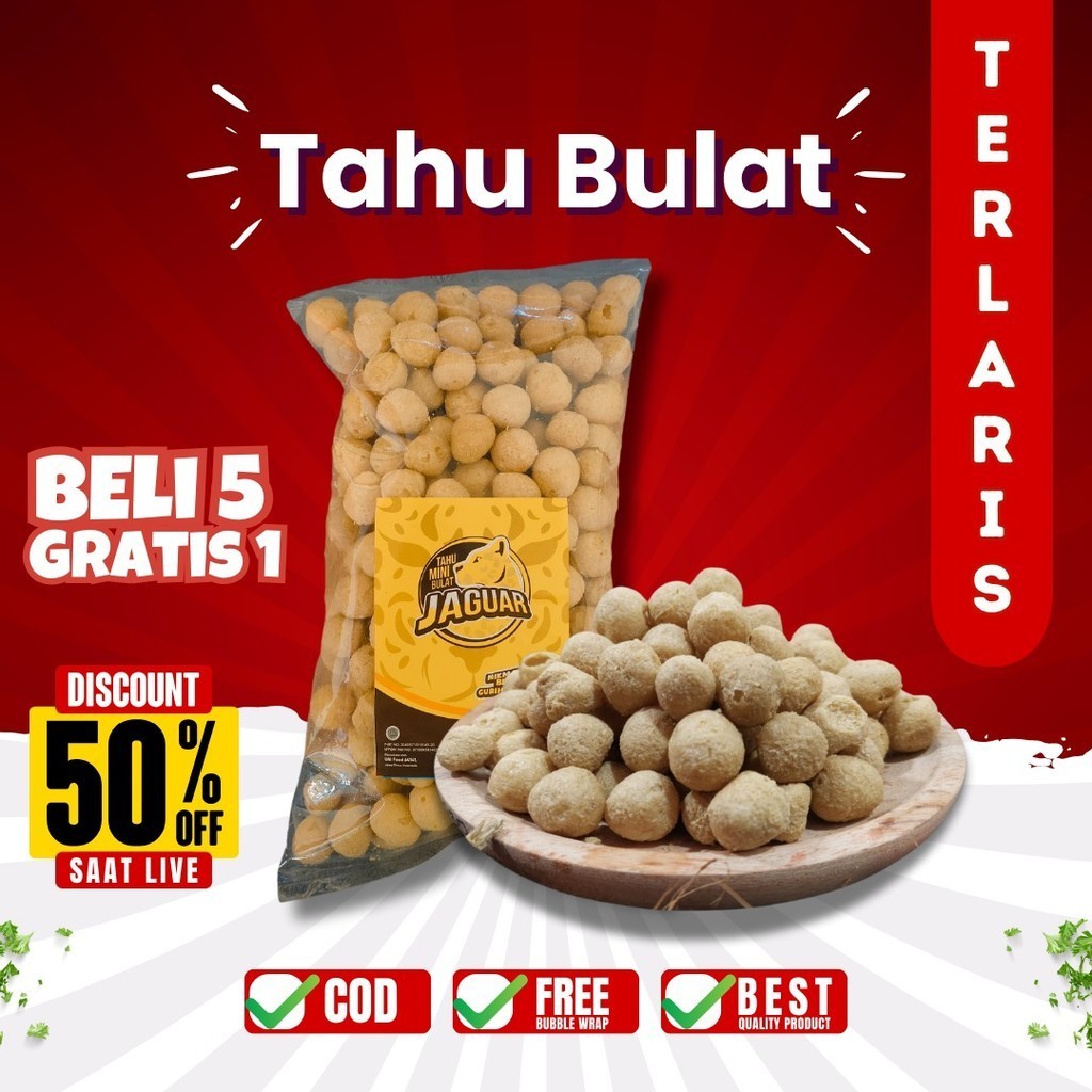 Jual Tahu Bulat Mini Kering 2Kg / Keripik Tahu Pong Kering / Cuanki Lidah / Cuanki Tahu / Pilus ...