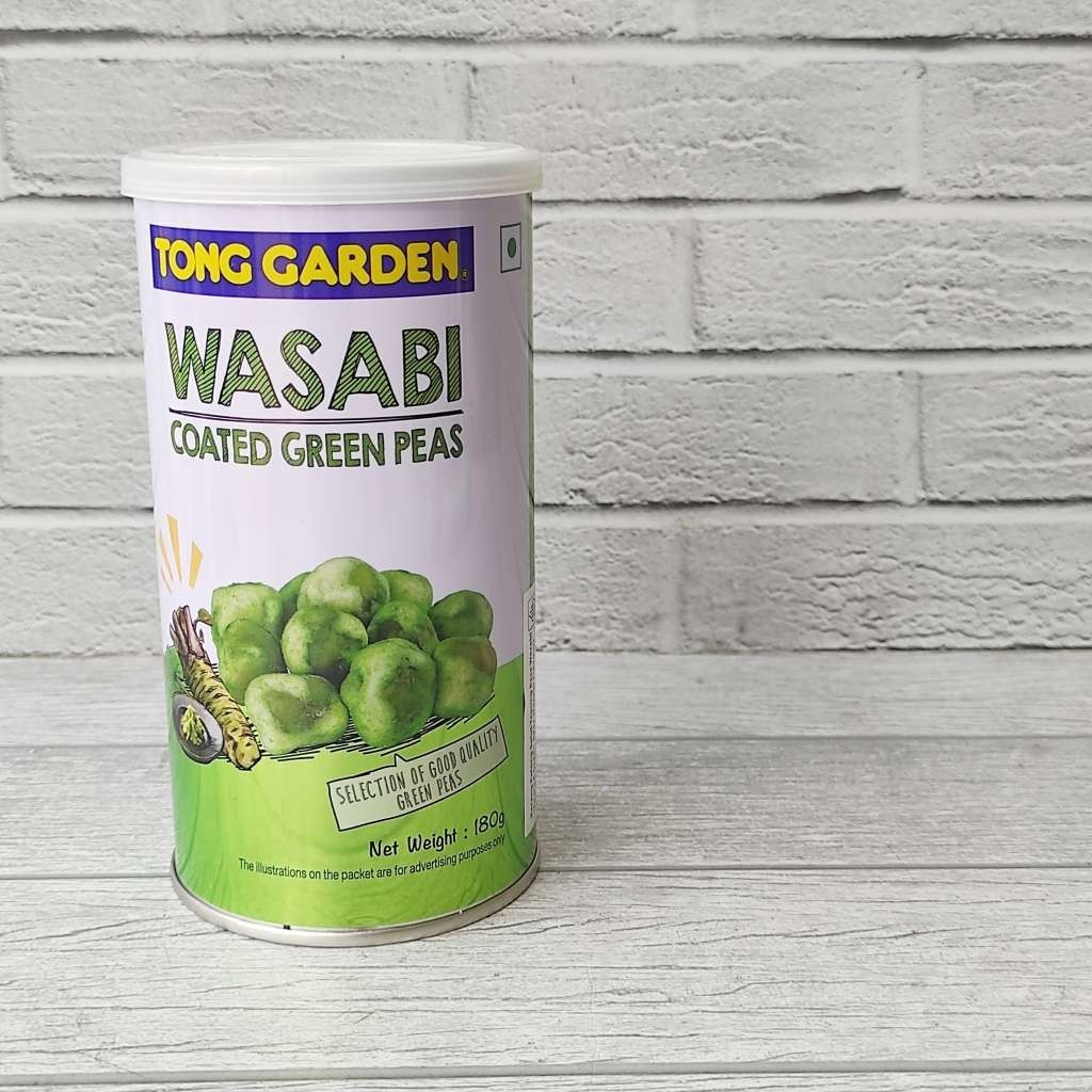 Jual Tong Garden Wasabi Coated Green Peas 180g Kacang Polong Berbalut ...