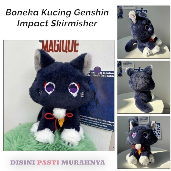 Jual KGRD Boneka Kucing Genshin Impact Skirmisher Cat Doll 20cm GS20 ...