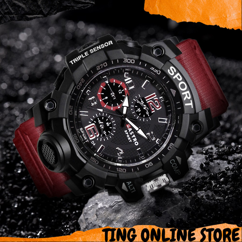 Jual Jam Tangan Pria SPORT PRIA ANALOG GASTRO A1 TERMURAH JAM COWOK ...