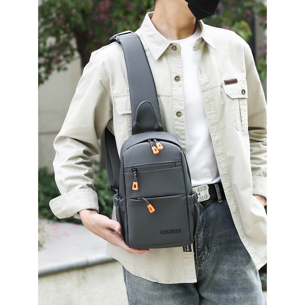 Jual TAS SELEMPANG PRIA RESLETING / SLING BAG COWOK FASHIONABLE / TAS ...