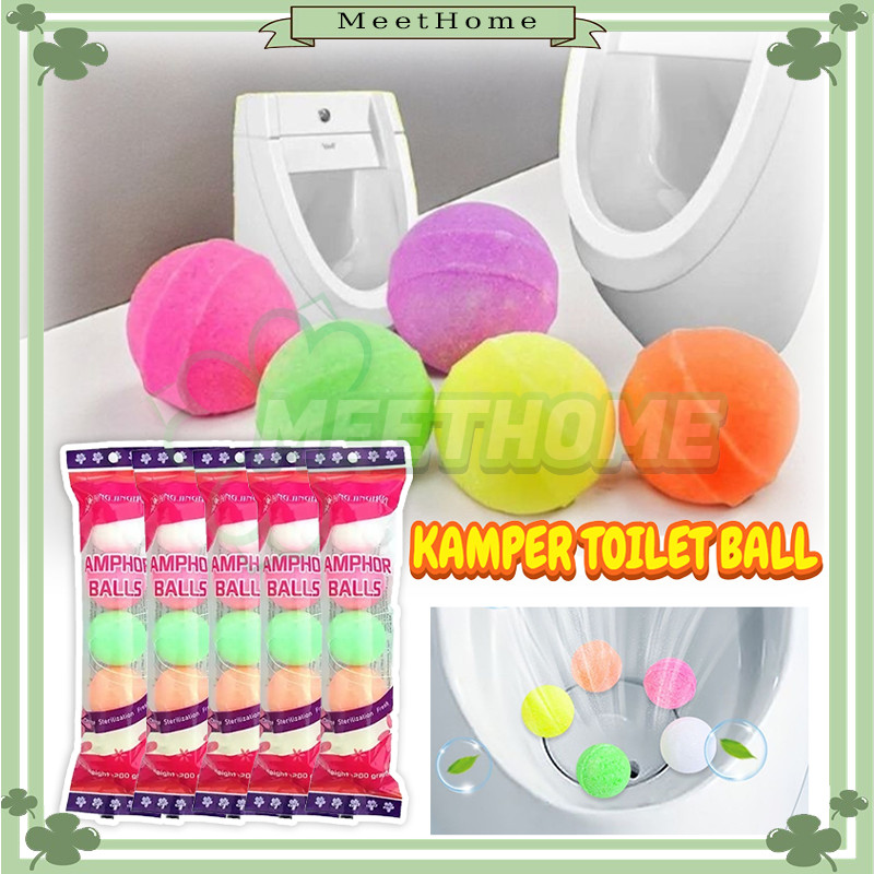 Jual Kamper Toilet Color Ball/Kamper Bulat Penghilang Bau Untuk Toilet ...