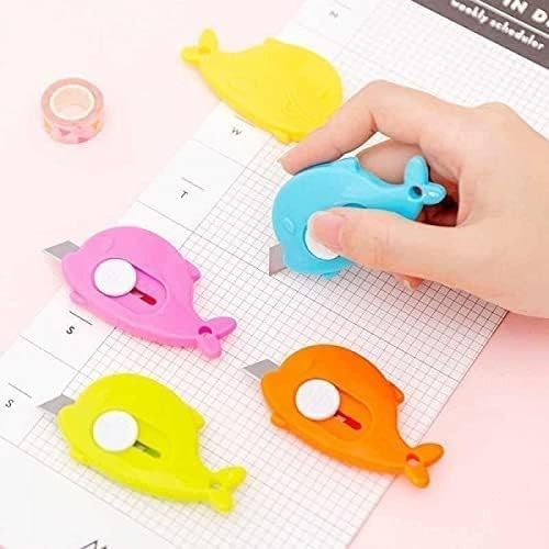 Jual Autoshope Hand Cutter Mini Karakter Ikan Paus Dolphin Whale Pisau ...