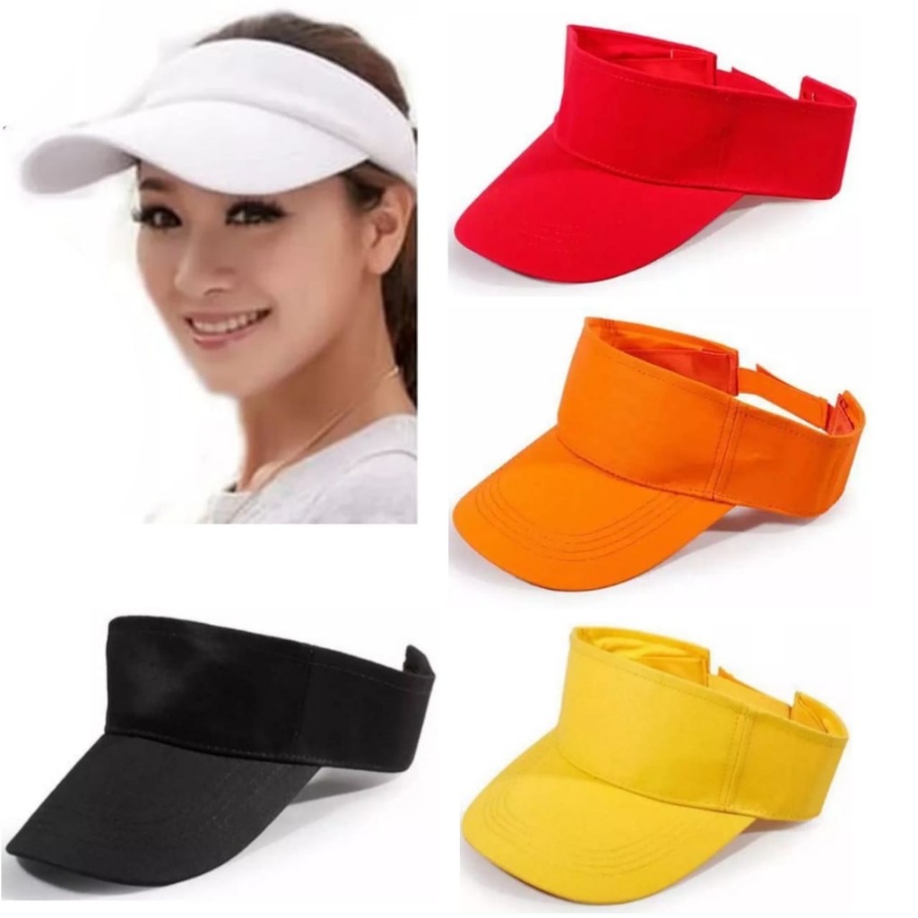 Jual Topi Golf Wanita Polos Senam Aerobic Yoga Tenis New Model Baru ...