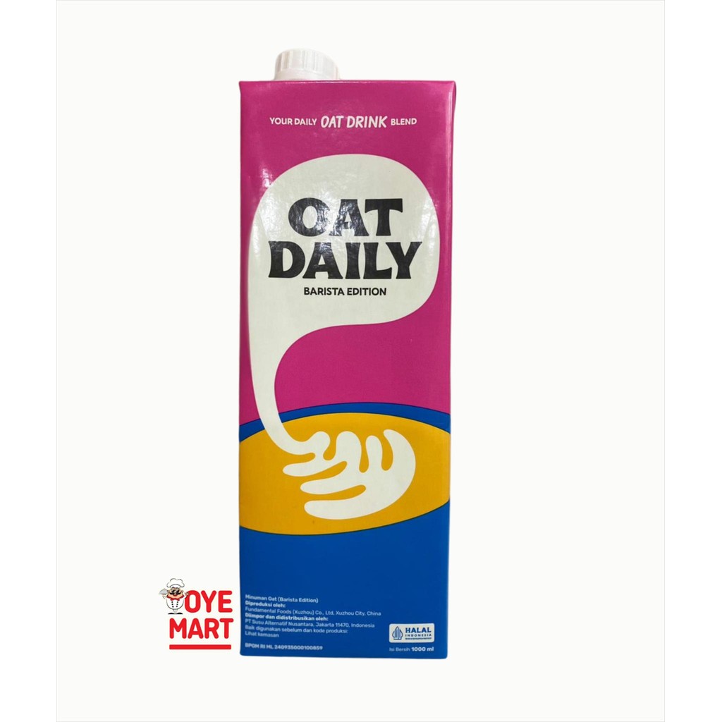 Jual OAT DAILY BARISTA EDITION 1L | Shopee Indonesia