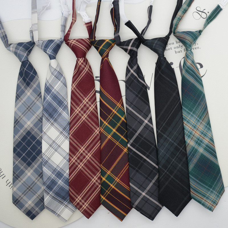 Jual ABESTONE Dasi Kotak-kotak JK Dasi Wanita Gaya Korea Aksesoris Seragam Aksesori Seragam ...