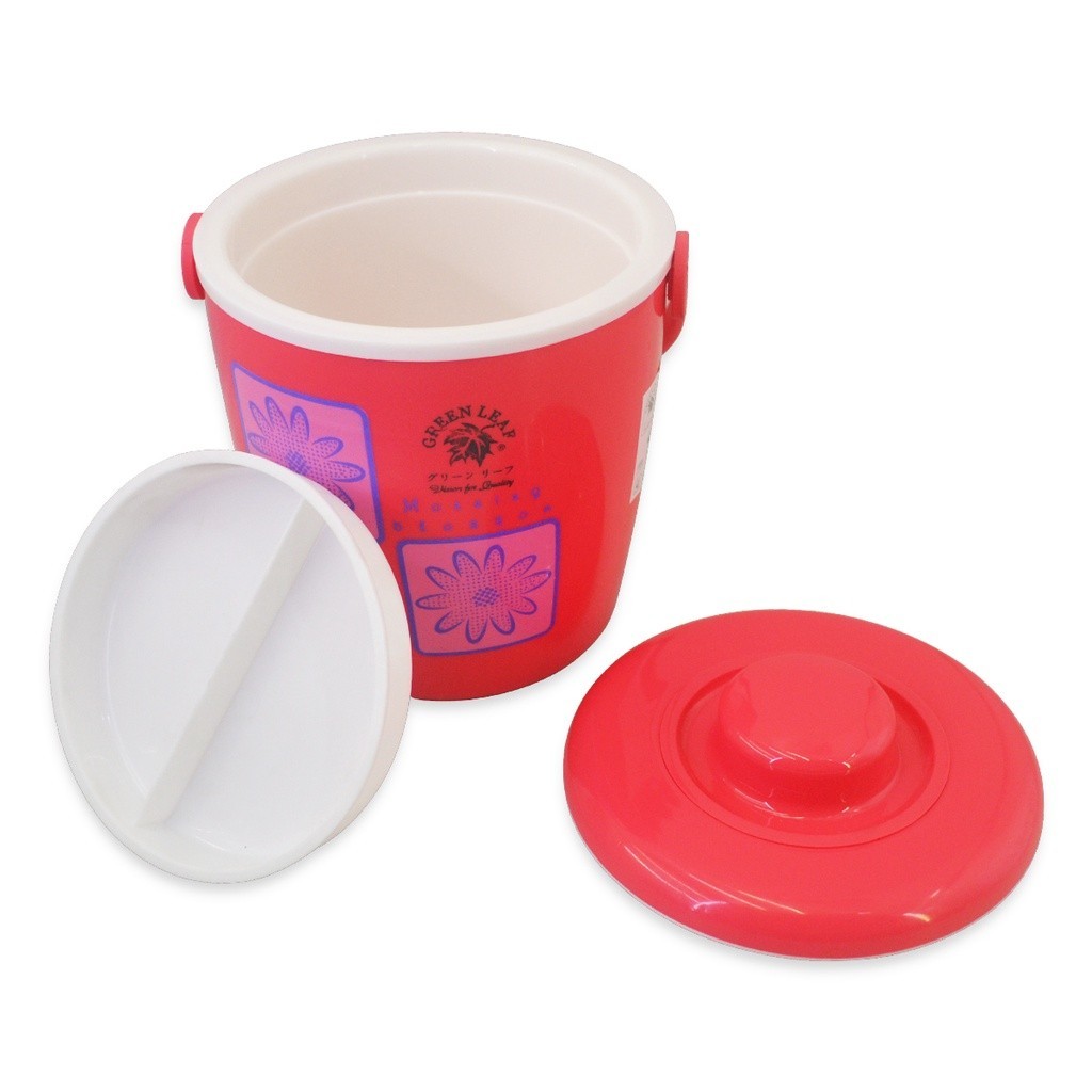 Jual Rice Ice Bucket Thermos Nasi RT UNIX Green Leaf 1235 | Shopee ...