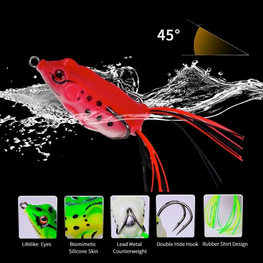 Jual Umpan Pancing Katak Soft Frog Lure Soft Tube Bait 12g | Shopee ...