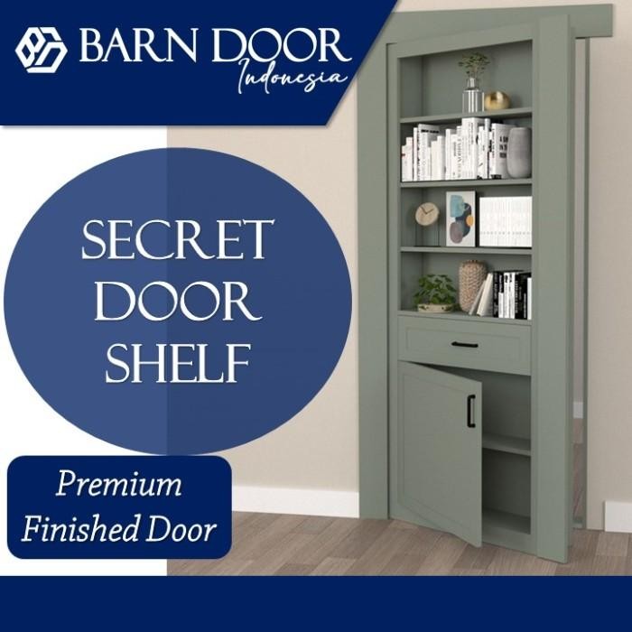 Jual Pintu Rahasia, Secret Door, Pintu Rak, 1 Laci Fullset | Shopee ...