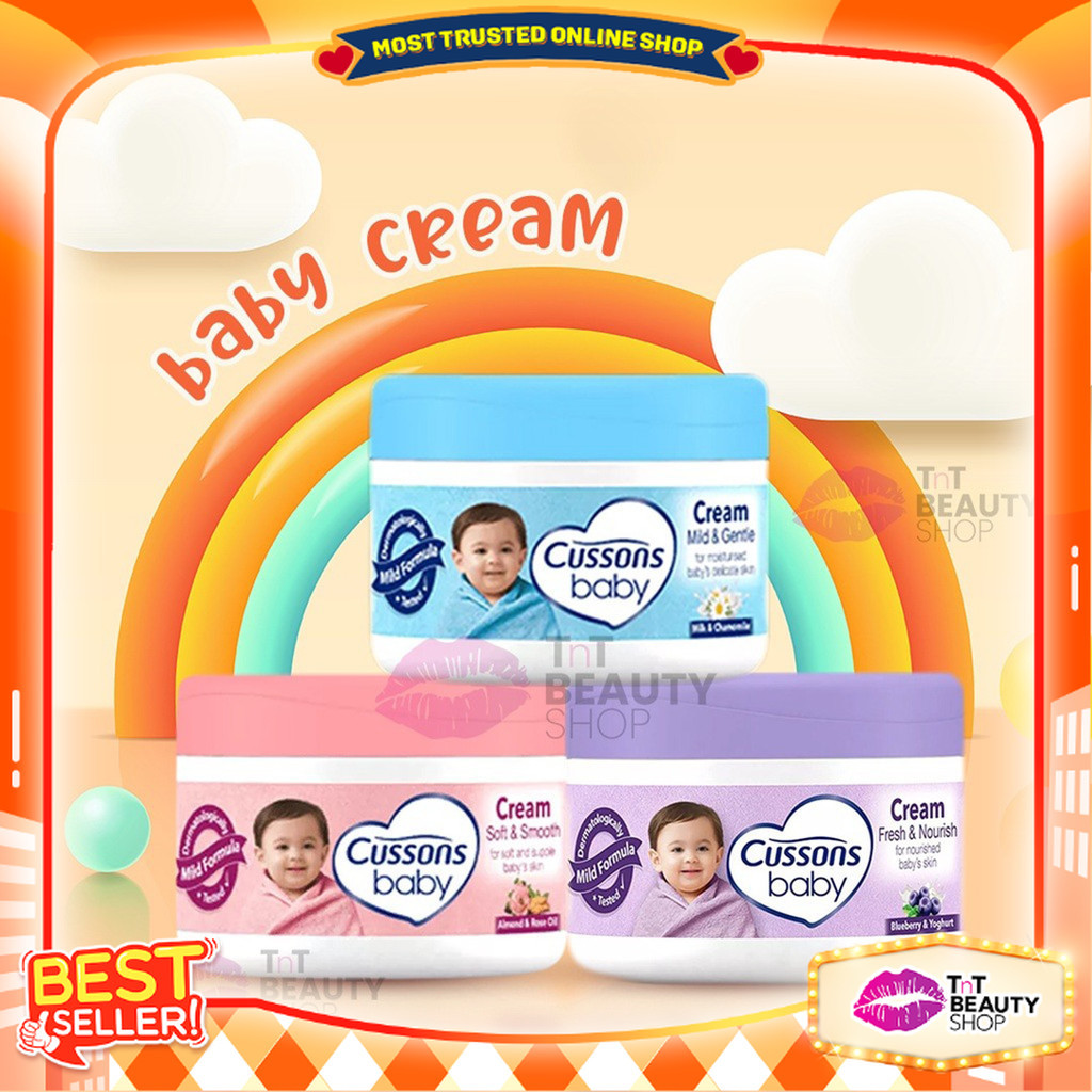 Jual Cussons Baby Cream 50gr - Krim Bayi | TnT Beauty Shop | Shopee Indonesia