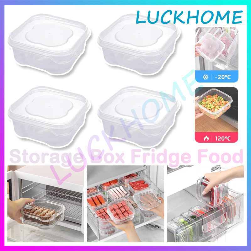 Jual Kotak Penyimpanan Makanan Kulkas 350ML PP Food Storage Fridge ...