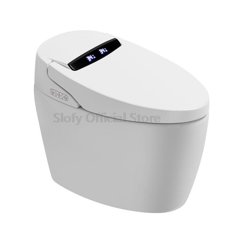 Jual Toilet Smart Toilet Automatic Lid Closing Auto Flushing Heated ...