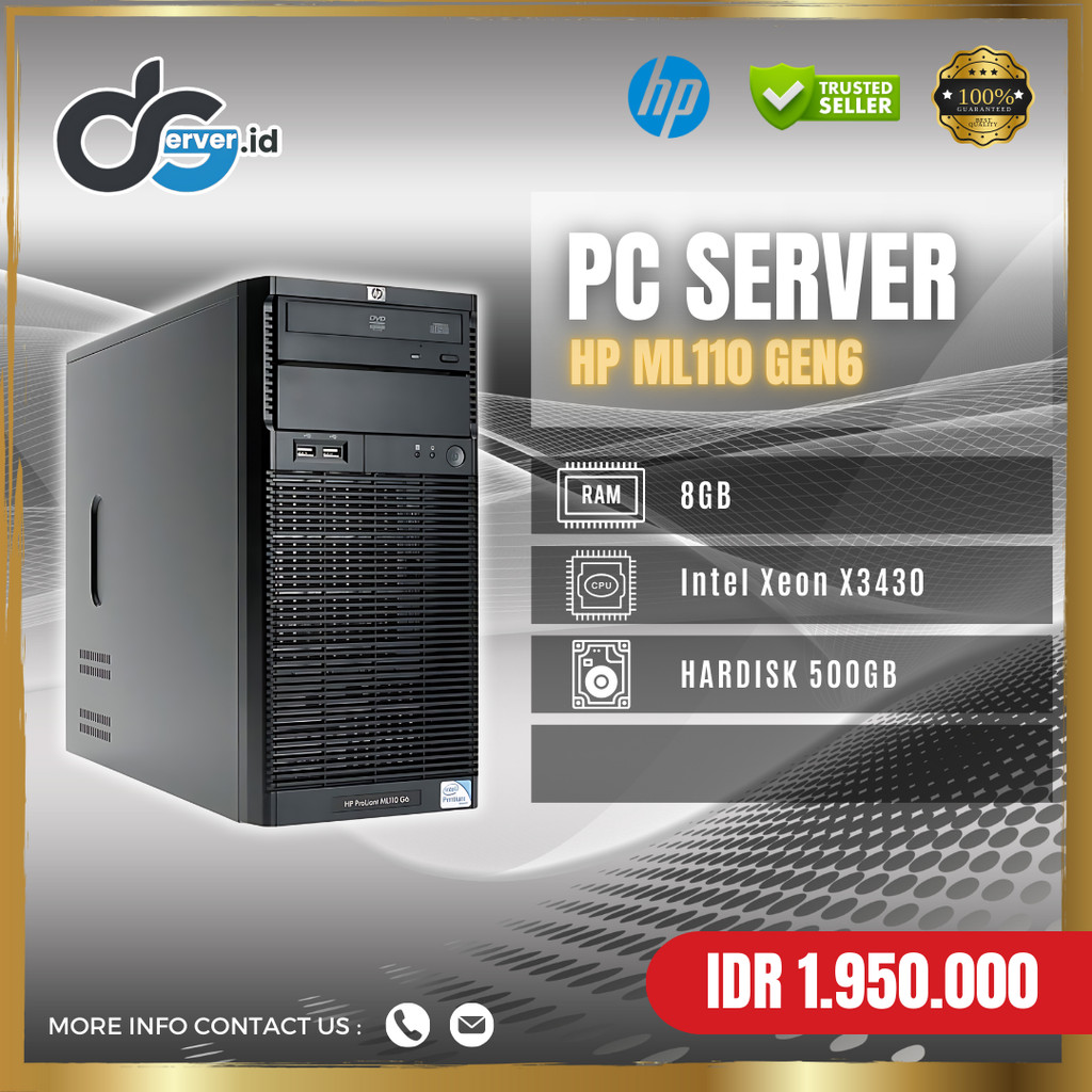 Jual PC Server HP proliant ML110 G6 | Shopee Indonesia