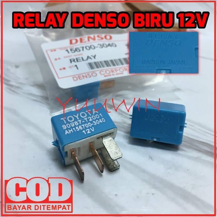 Jual Relay Denso 12v Kaki 4 | Shopee Indonesia