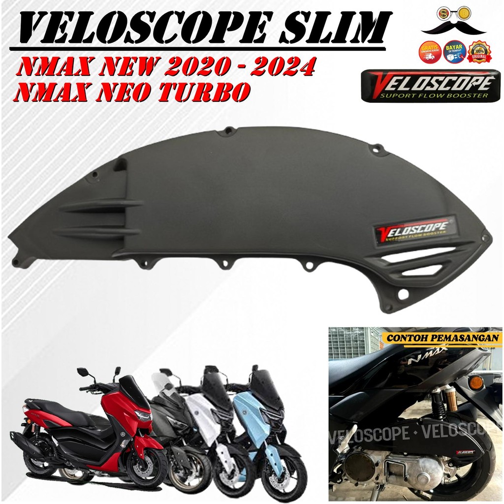 Jual VELOSCOPE COVER FILTER NMAX N MAX AEROX NEW TURBO NEO 2020-2024 ...