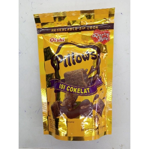 Jual Oishi Pillows Rasa Cokelat 100 Gram | Shopee Indonesia