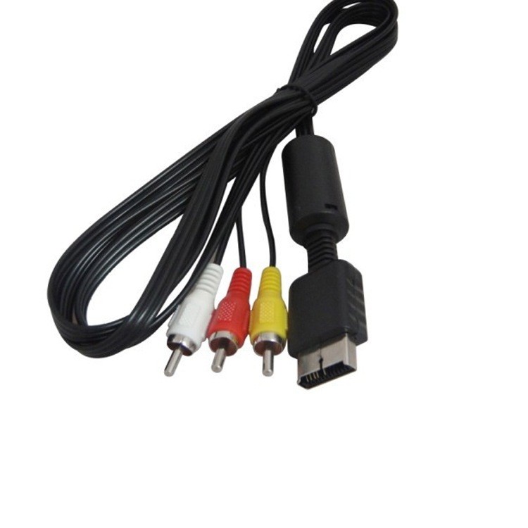 Jual Kabel RCA Cable AV PS2 PS3 Kompatibel TV LED LCD 1,8 M | Shopee ...