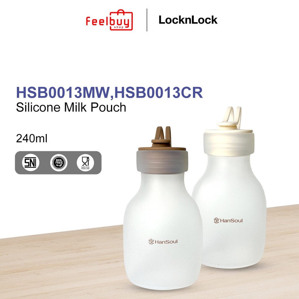 Jual HanSoul Premium Silicone Baby Milk Pouch - HSB0013 | Shopee Indonesia