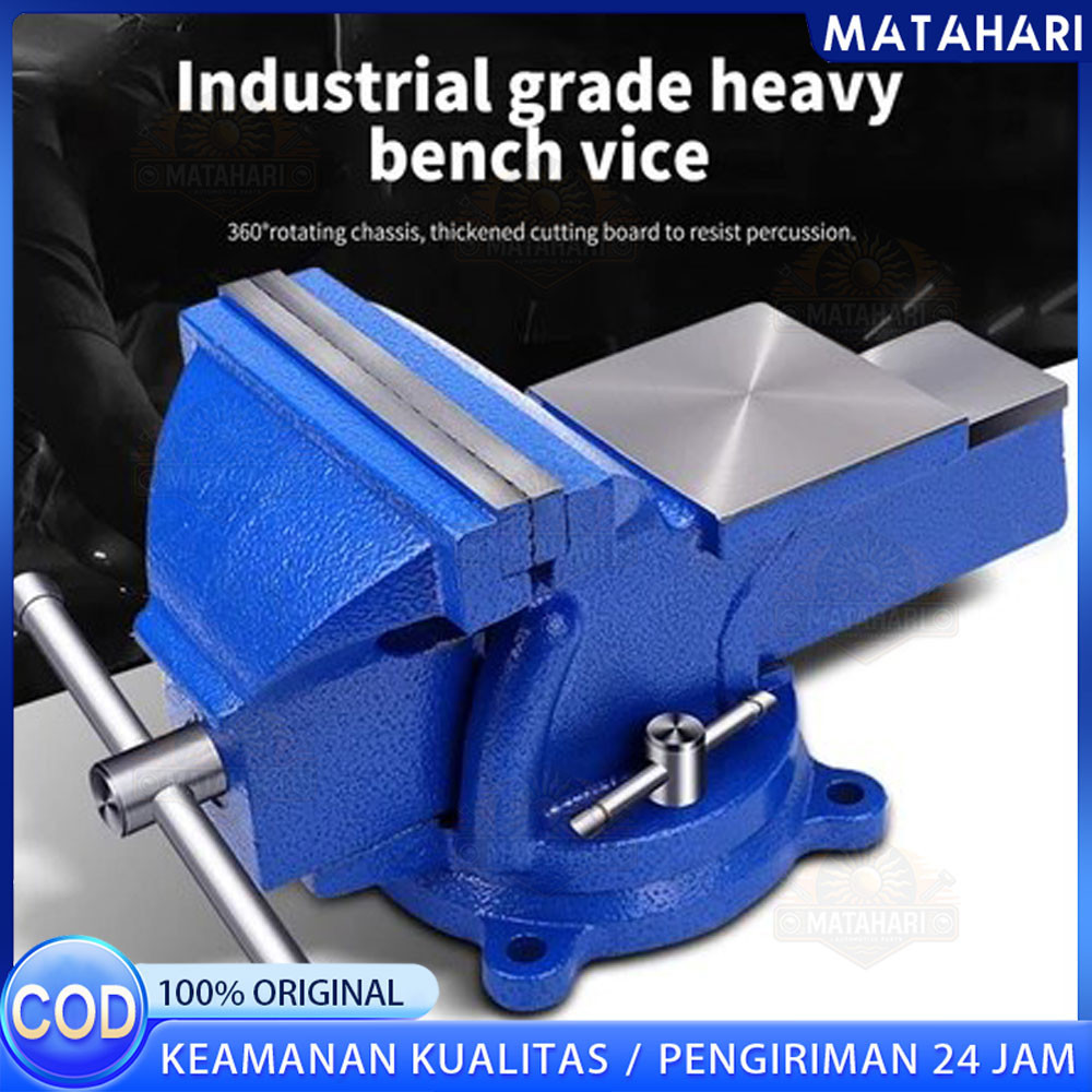 Jual Catok Paron 4 Inch Heavy Duty - Ragum Duduk Bench Vise / Catok ...