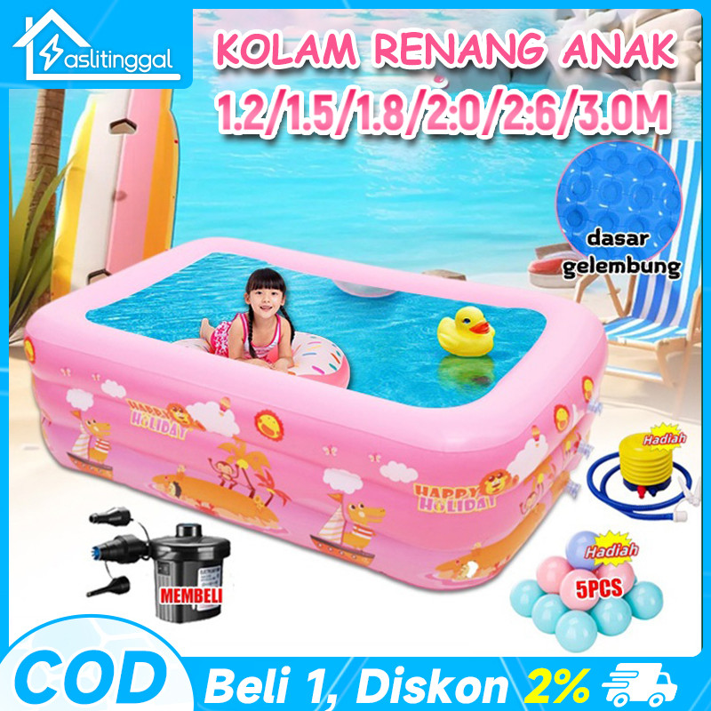 Jual Kolam Renang+Pompa/Pompa Listrik/Kolam Renang Anak dan Bayi jumbo ...