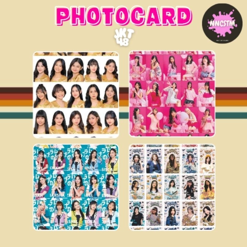 Jual NEW IDOL COLLECTIBLLES PHOTOCARD JKT48 ISI 100 PCS ( TEATHER, WALLPAPER, RAMUNE, GOLD ...
