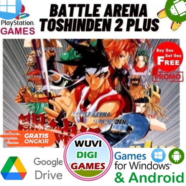 Jual Jual Game PC Battle Arena Toshinden 2 Plus Emulator PS1 | Bisa Main di Android atau PC ...