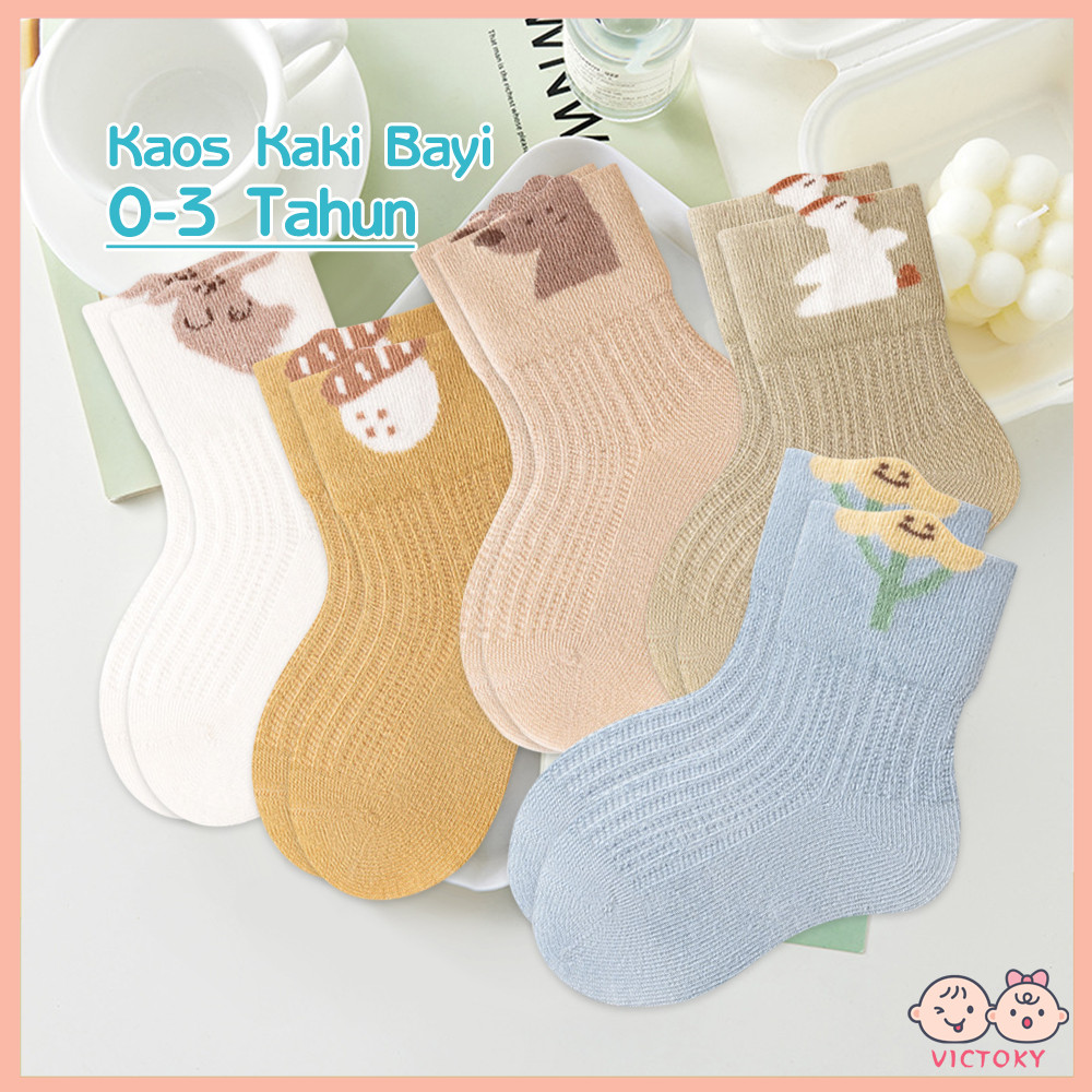 Jual VICTOKY Kaos Kaki Anak Laki Laki Baby Socks Kaos Kaki Bayi ...