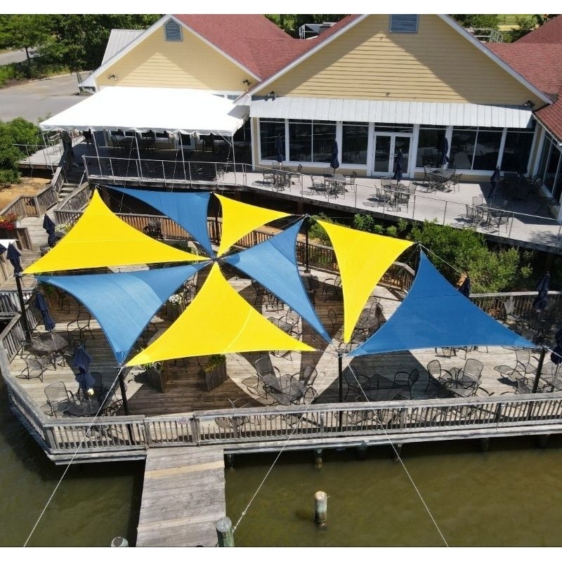 Jual Tenda kanopi awning taman bentuk segitiga ukuran 150x150x150 Bahan ...