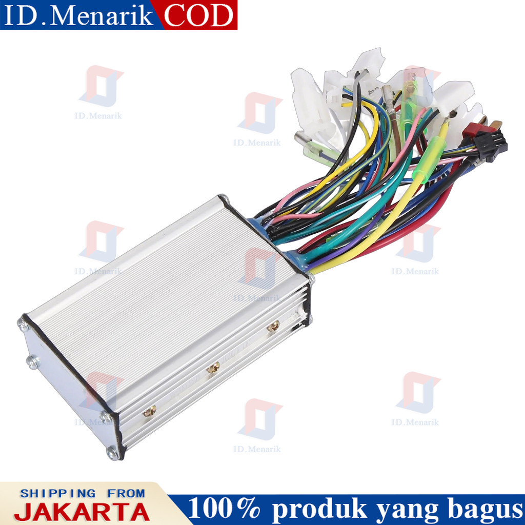 Jual Controller sepeda listrik 48v 500w bldc brushless kontroler 36v ...