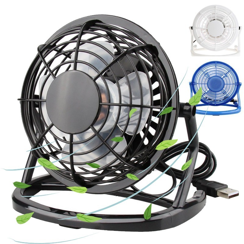 Jual USB Silent Fan Desk Personal Cooler for Laptop Notebook Desktop PC ...