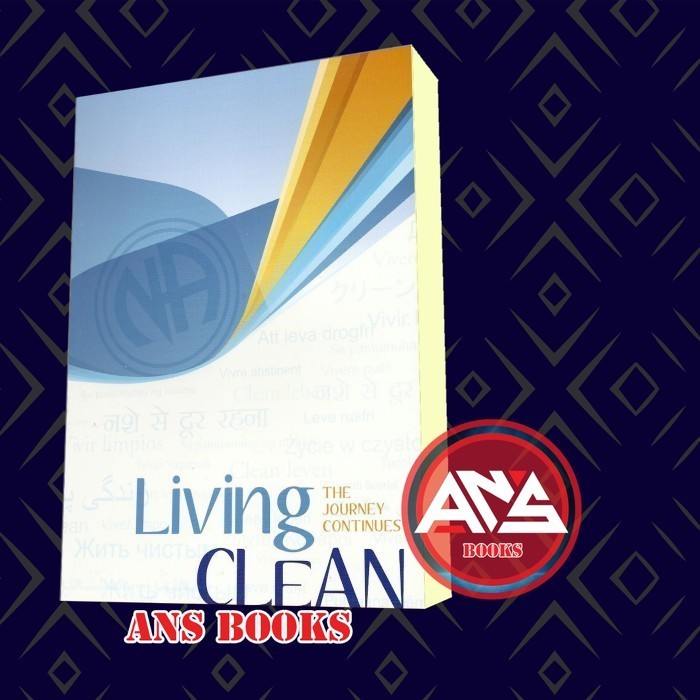 Jual Living clean: the journey continues Narcotics Anonymous | Shopee ...