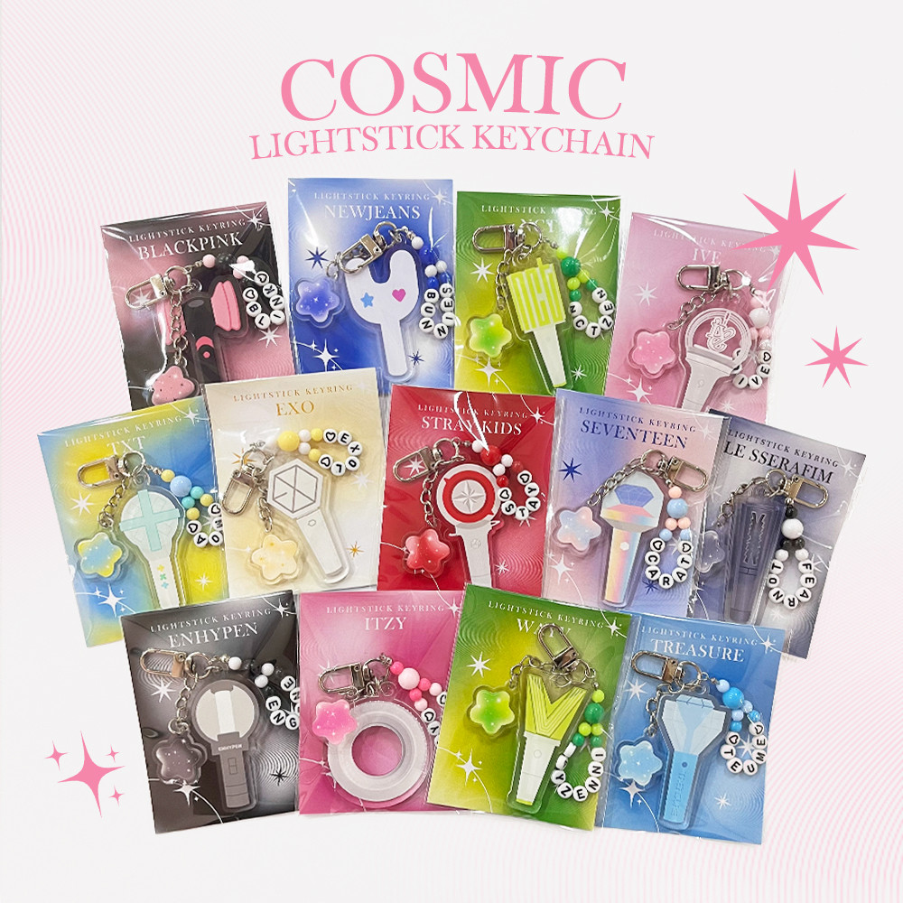 Jual (FANMADE) COSMIC Kpop Lightstick Keychain | Shopee Indonesia