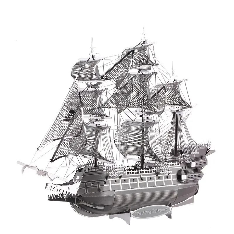 Jual Flying Dutchman 3D Metal Puzzle Model Kits DIY Laser Cut Puzzles ...