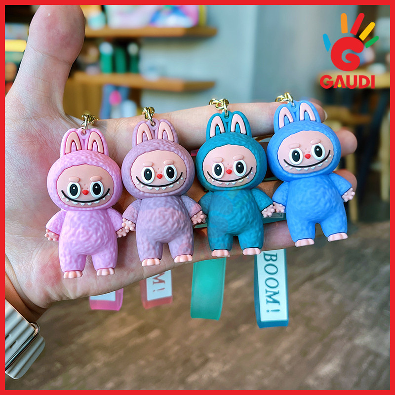 Jual 【Gaudi】labubu Gantungan kunci / gantungan tas Labubu full badan ...