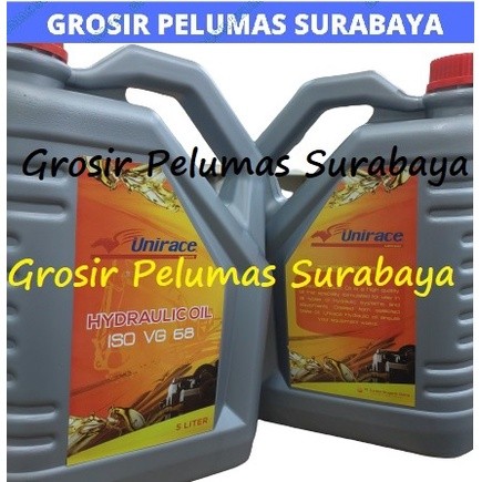 Jual WOW! UNIRACE Hydraulic oil iso vg 68 Oli Hidrolis hidrolik hydrolis hydrolik sae 10 Galon ...