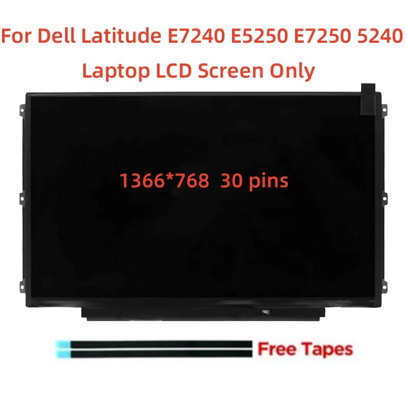Jual 12.5 IN For Dell Latitude E7240 E5250 E7250 5240 laptop LCD screen ...