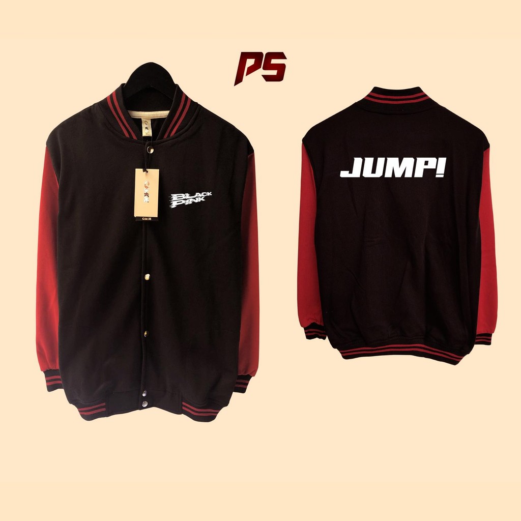 Jual Jaket Varsity Jump Blackpink Lisa Jennie Rose Jisoo font | Shopee ...