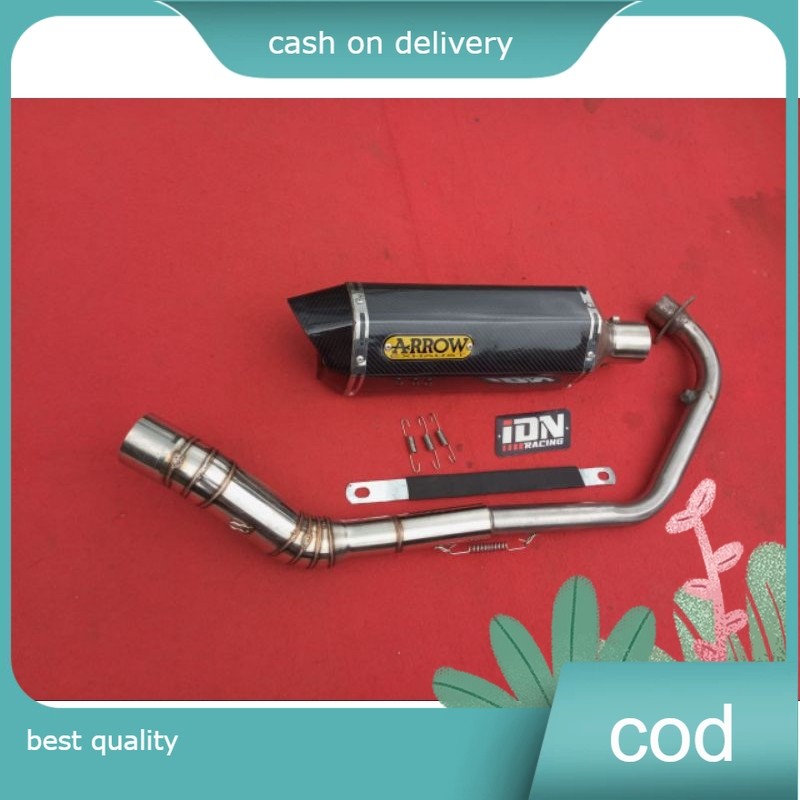 Jual knalpot ekzos Arrow EXHAUST CARBON PNP FZ150i Y15 Y15ZR R15 V3 V4 ...