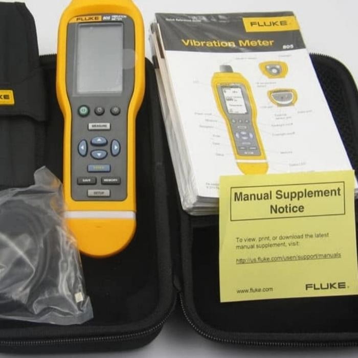Jual Fluke 805 Vibration Meter Tester Fluke 805 Ori 100% USA | Shopee ...