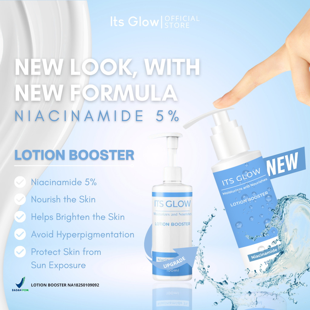 Jual ItsGlow - Lotion Booster New Formula!!! Lotion Booster with 5% ...