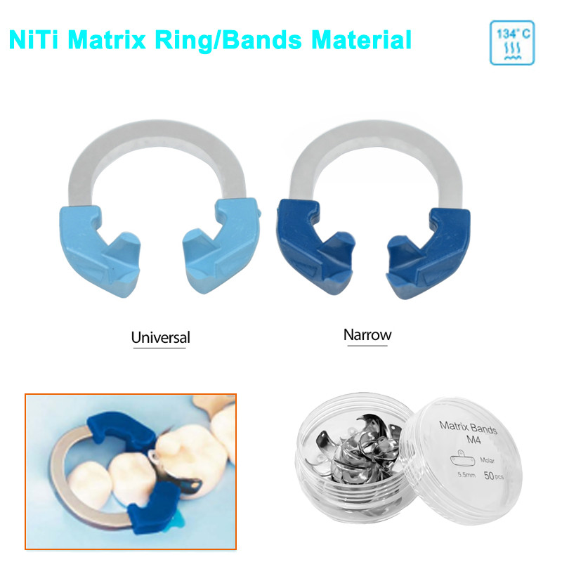 Jual Gigi Band Matriks Dental NITI Metal Matrices Clamp Ring Sectional ...